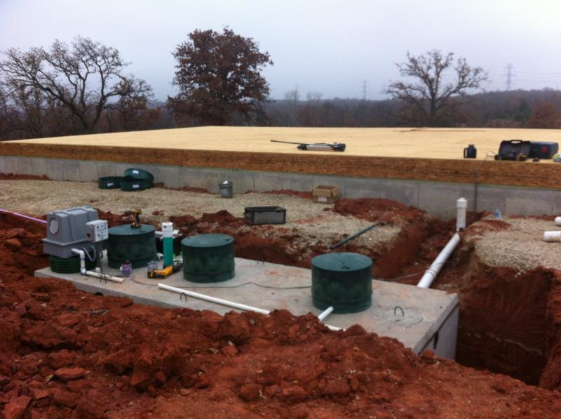 Lehman Dirtwork - Aerobic septic System